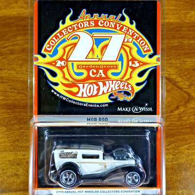 Hot Wheels RLC Mob Rod 1 of 1500 White 27th Annual Collectors ...