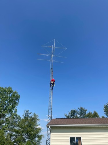 MaCo COMET CB Base Station Beam Antenna-Dual Polarity-3 Element w/Quad ...