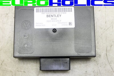 Bentley Continental Flying Spur 06-12 Trunk Lid Lock Release Control ...