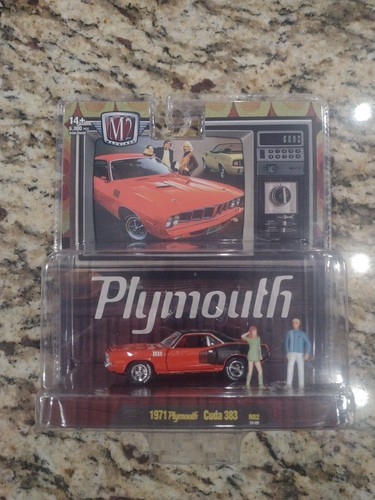 M2 Machines New Auto Figs 1971 Plymouth Cuda 383 | eBay