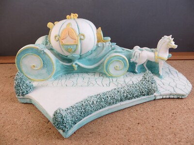 Goebel Disney Figurine Cinderella Pumpkin Carriage Coach Horses Final ...