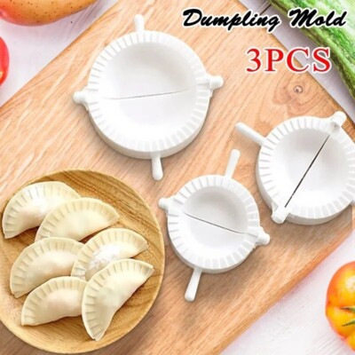 3Pcs/set DIY Dumpling Maker Mould Dough Press Meat Pie Pastry Empanada ...