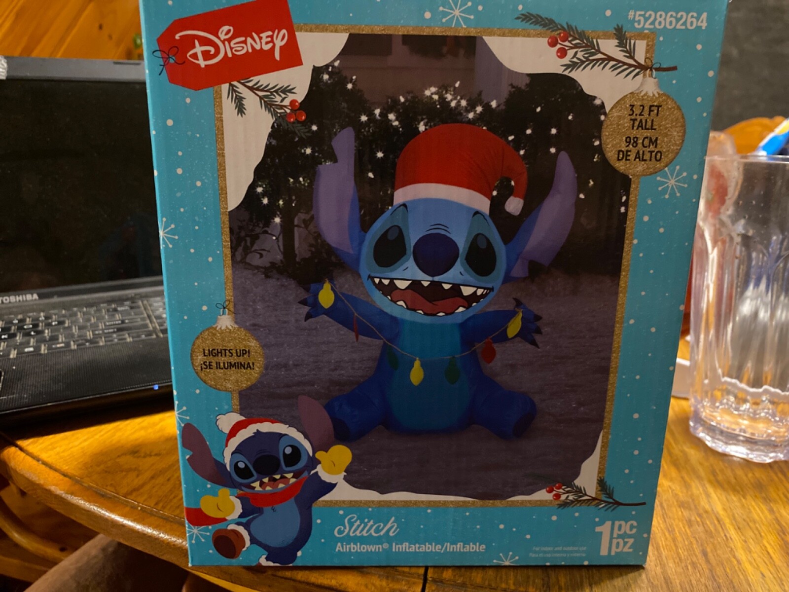 Disney Stitch Christmas inflatable | eBay
