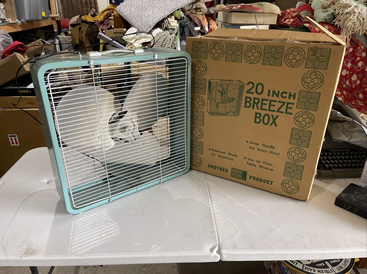 Vintage Box Fan Ebay