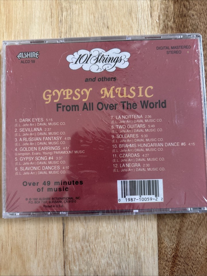 1991 101 STRINGS GYPSY MUSIC CD | eBay