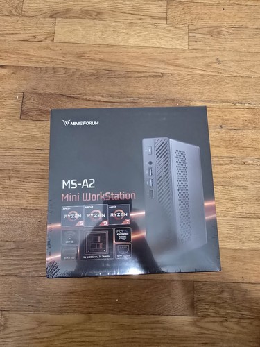 MINISFORUM MS-A2 MINI PC Workstation AMD R9 7945HX Barebone(No RAM, No ...