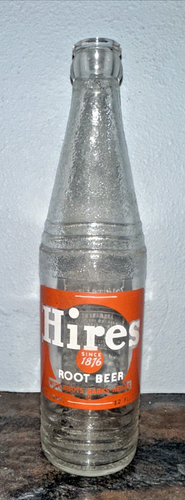 Vintage Hires Root Beer Bottle – 12 oz Bubble Top – Dated 7/63 ...