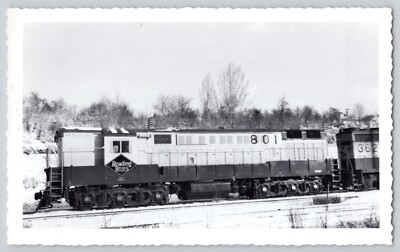 Railroad Photo - Reading Lines #801 RS-4 Locomotive 1960s Vintage Train ...