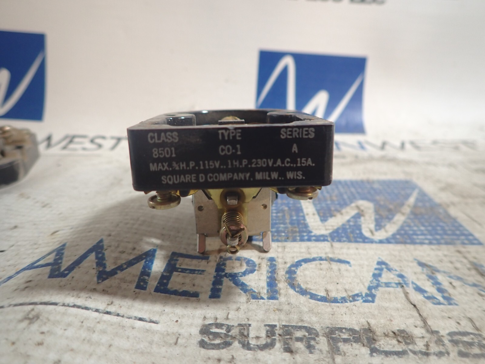 Square D 8501 CO-1 8501C01 1 Hp Relay 480v Coil w41B 4323-S1 440v | eBay