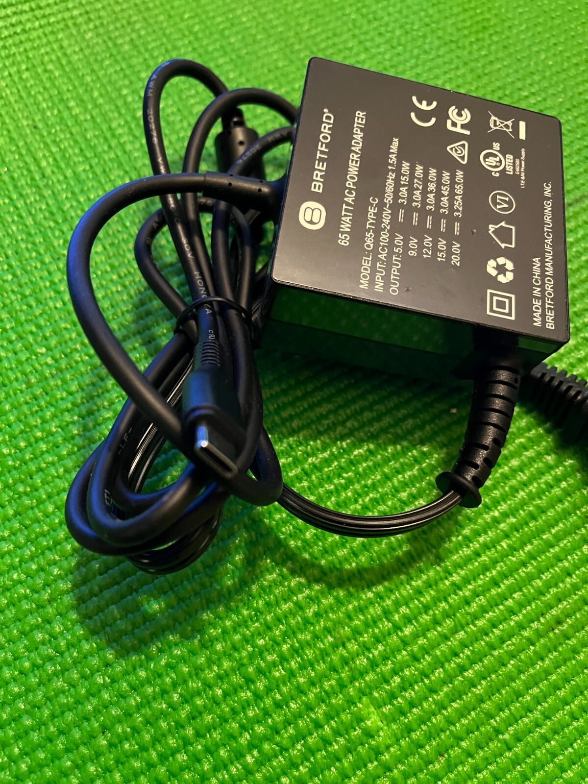BRETFORD - 65W USB C Type-C Power Adapter Fast Charger | eBay