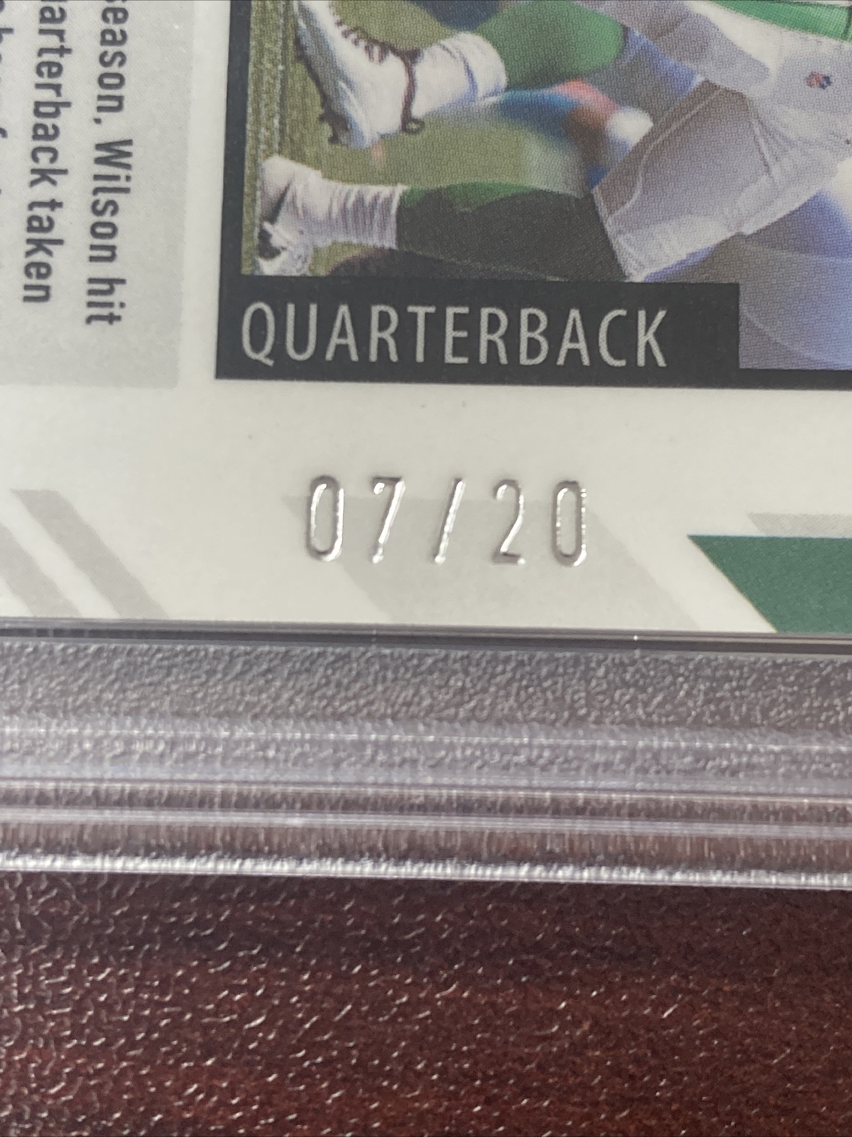 2021 Chronicles Score Update Zach Wilson Red Zone Rookie 07/20 PSA 9 RC ...