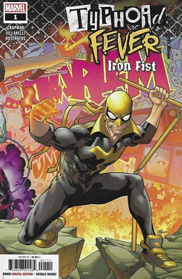 Typhoid Fever Iron Fist Comic 1 Cover A R B Silva First Print 2018 Clay ...