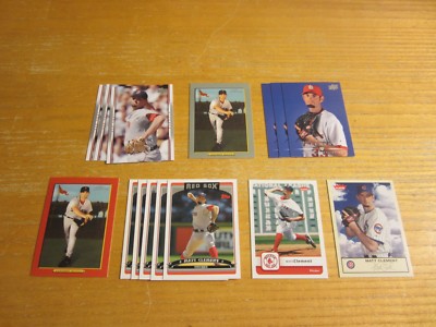 Matt Clement Lot of 16 Trading Cards w/1 INSERT MLB Red Sox, Cubs ...