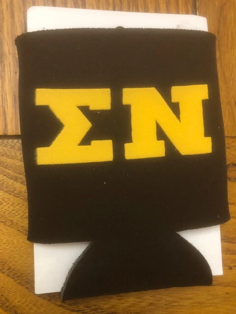 Sigma Nu Letters Silver
