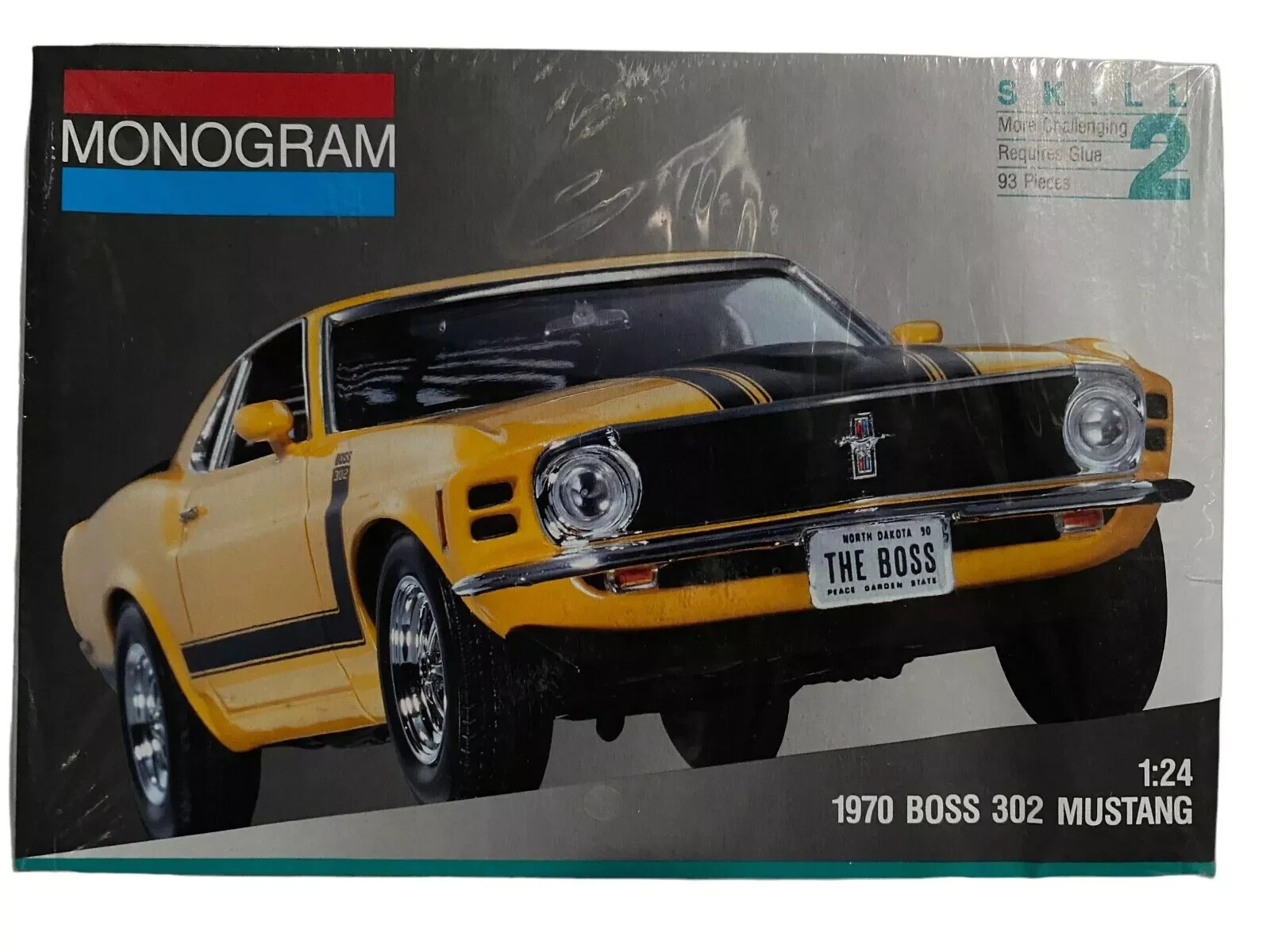 Monogram 1970 Boss 302 Mustang 1:24 Model Car Kit NEW SEALED | eBay