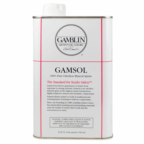 Gamblin Gamsol Odourless Mineral Spirit 1000ml for sale online | eBay
