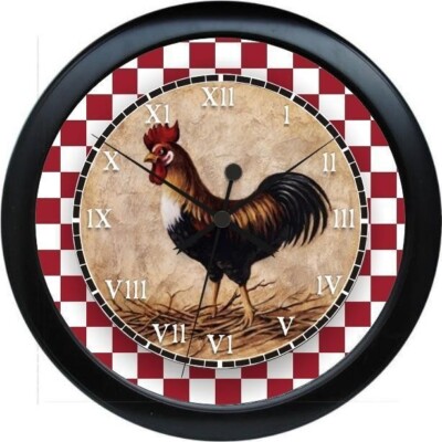 Personalized Country Primitive Rooster Farmhouse Kitchen Rooster Wall ...