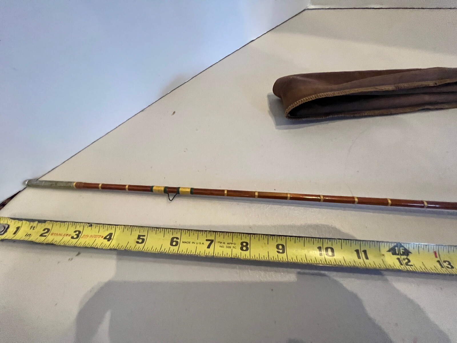 Vintage H-I Tonka Queen 2 Piece Bamboo Fly Rod Horrocks-Ibbotson w/Mt ...