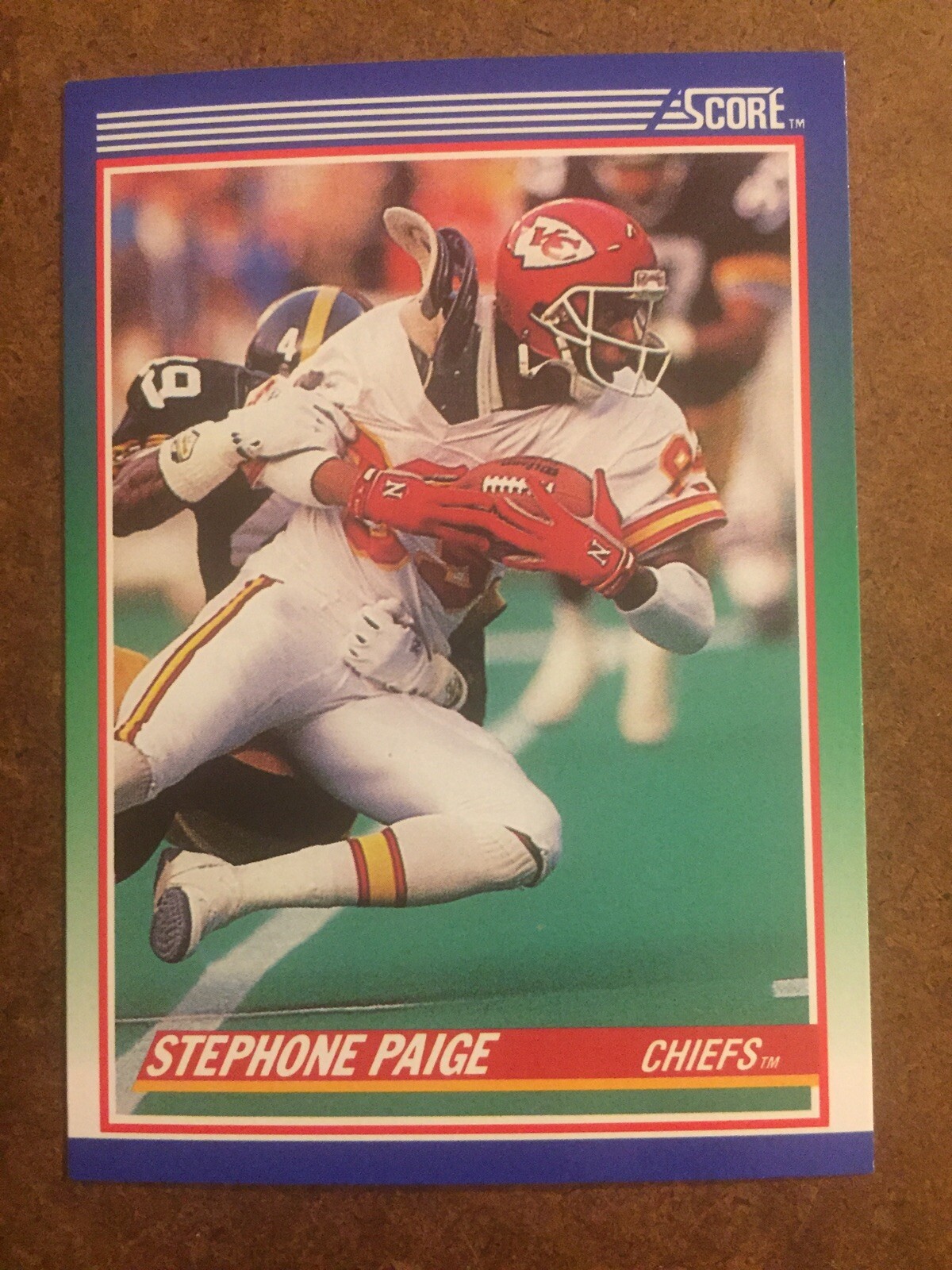 Stephone Paige 96 Score 1990 NFL Football Trading Card | eBay