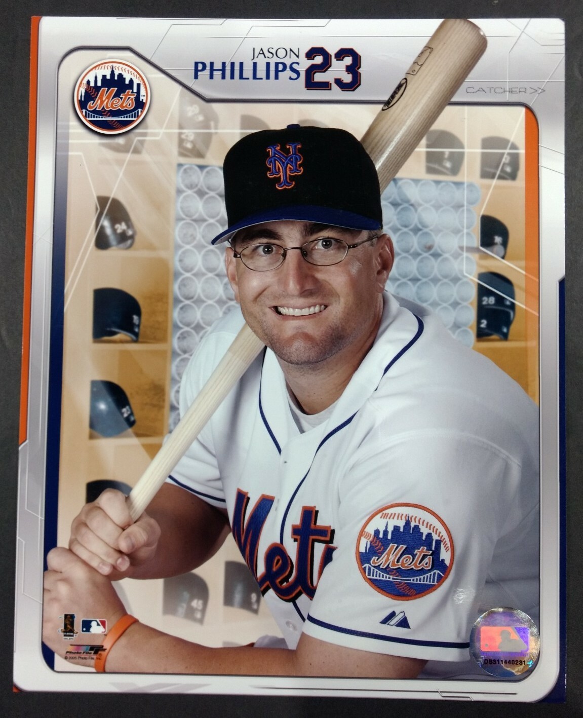JASON PHILLIPS 2005 Studio Series 8X10 Photo NEW YORK METS | eBay