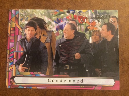 Condemned 16 Stargate Atlantis Season 2 Trading Card | eBay