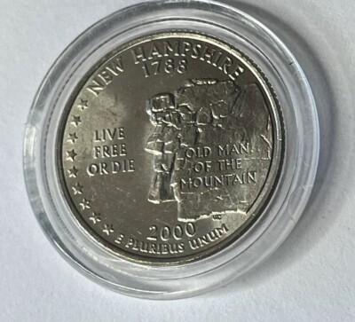 2000-D New Hampshire 25C State Quarter Uncirculated Mint | eBay