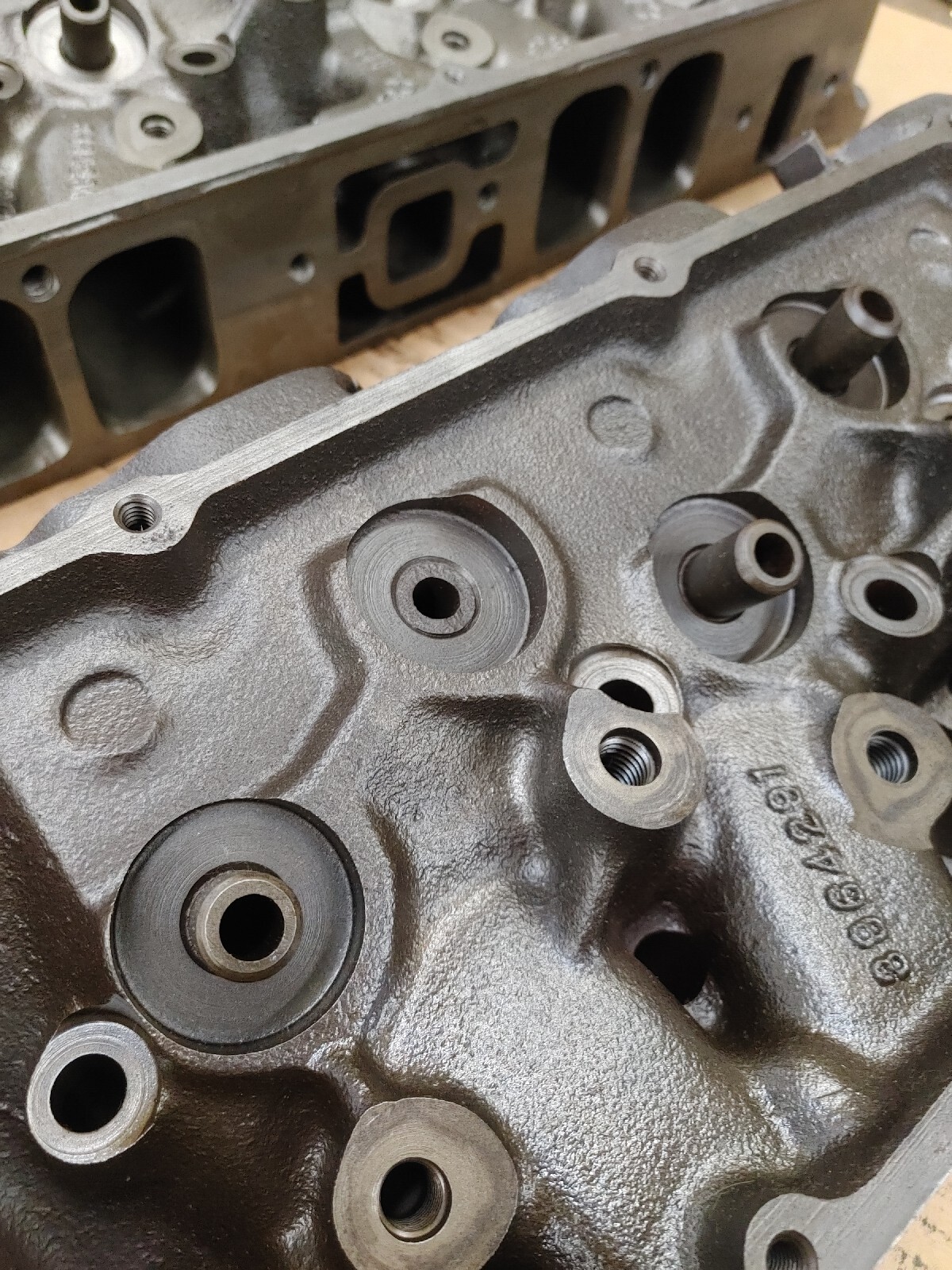 1969 1970 BBC Big Block Chevy 402 454 Rectangle Port Heads 3964291 291 ...