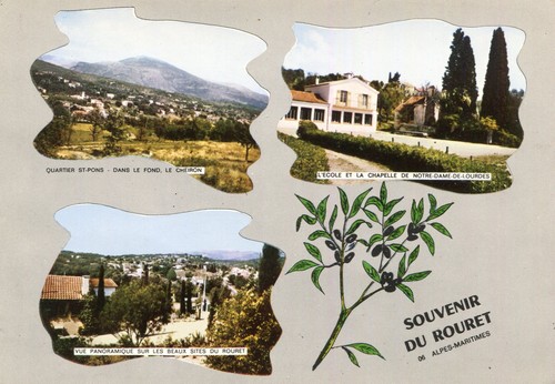 Carte LE ROURET Souvenir du Rouret | eBay