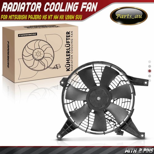 Radiator Cooling Fan Assembly for Mitsubishi Pajero NS NT NW NX V68W ...