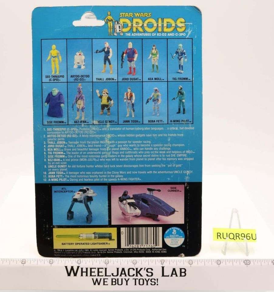 Kea Moll W/Coin 12 Back Star Wars Droids 1985 Kenner SEALED MOSC NEW | eBay