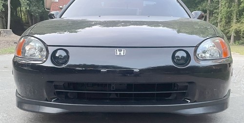 Fit 93-97 Honda Del Sol 2dr PP Type R Style Front Bumper Lip Spoiler ...