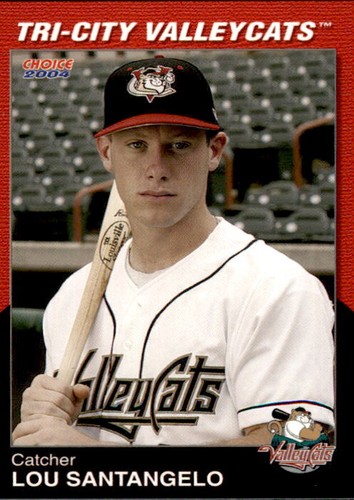 2004 Tri-City ValleyCats Choice #24 Lou Santangelo Colts Neck New ...
