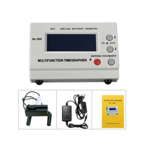 New NO.1000 Multifunction Timegrapher Watch Timing Machine Frequency ...