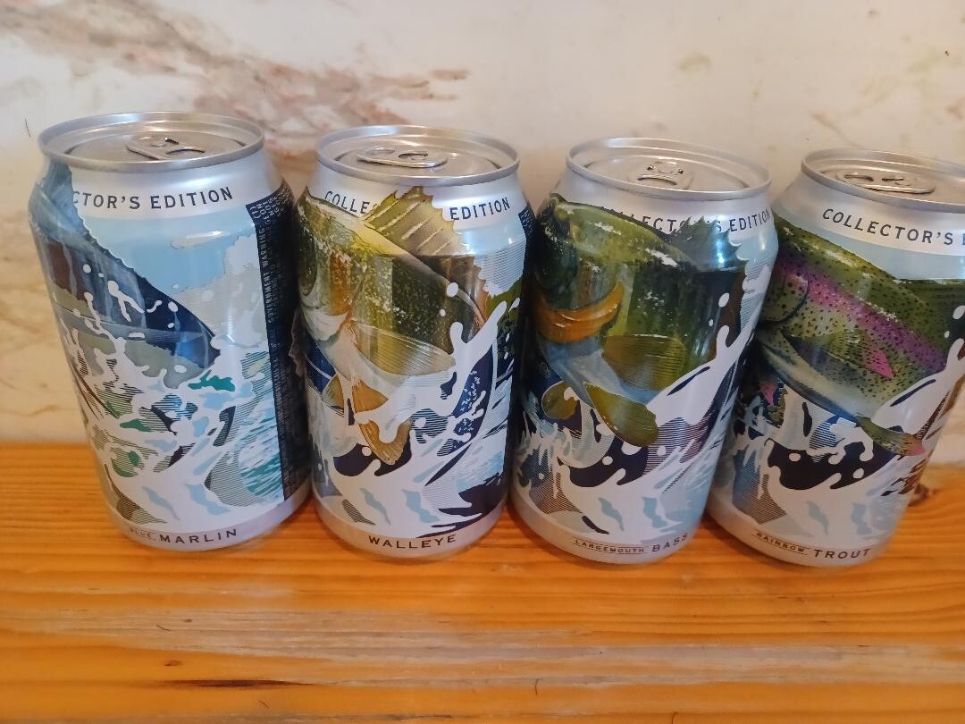 16 Limited Edition Busch Light Empty Beer Cans Corn, Fall, 23-25 Fish ...