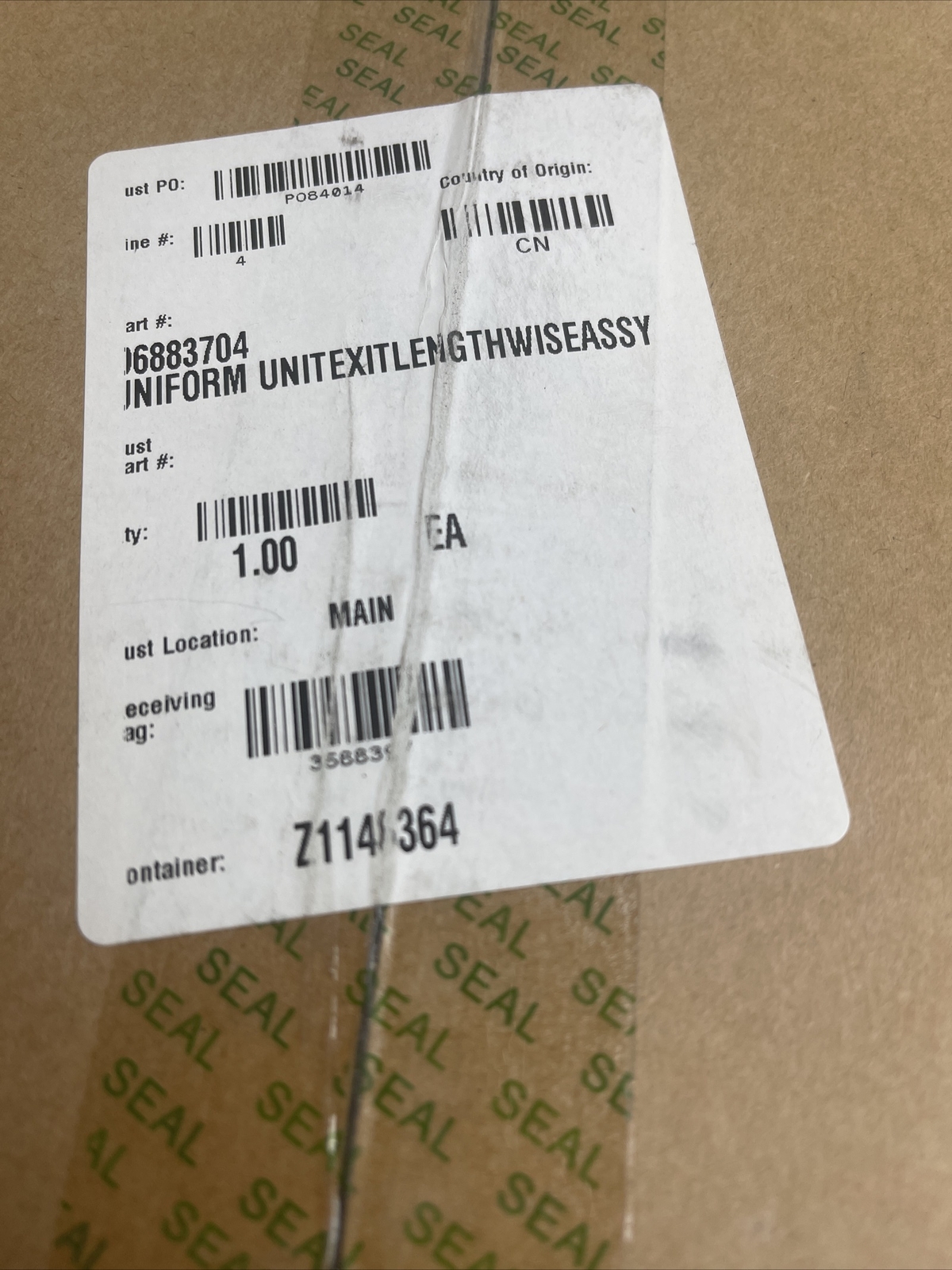 Genuine OEM Ricoh D688-3704 (D6883704) Exit Length Assembly (Ass'y ...