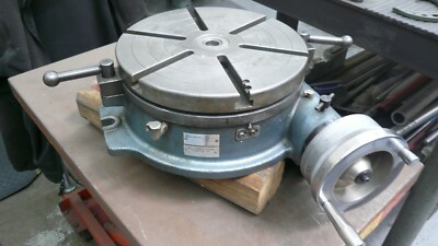 YUASA CLEAN 12" HORIZONTAL PRECISION ROTARY TABLE MADE IN JAPAN BD ...