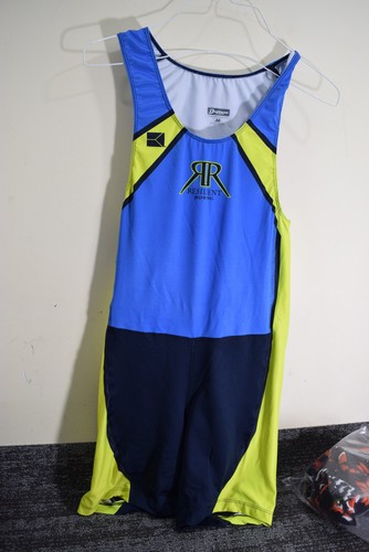 Resilient Rowing VA Club Crew Uni Rowing Unisuit Singlet Outfit MENS M ...