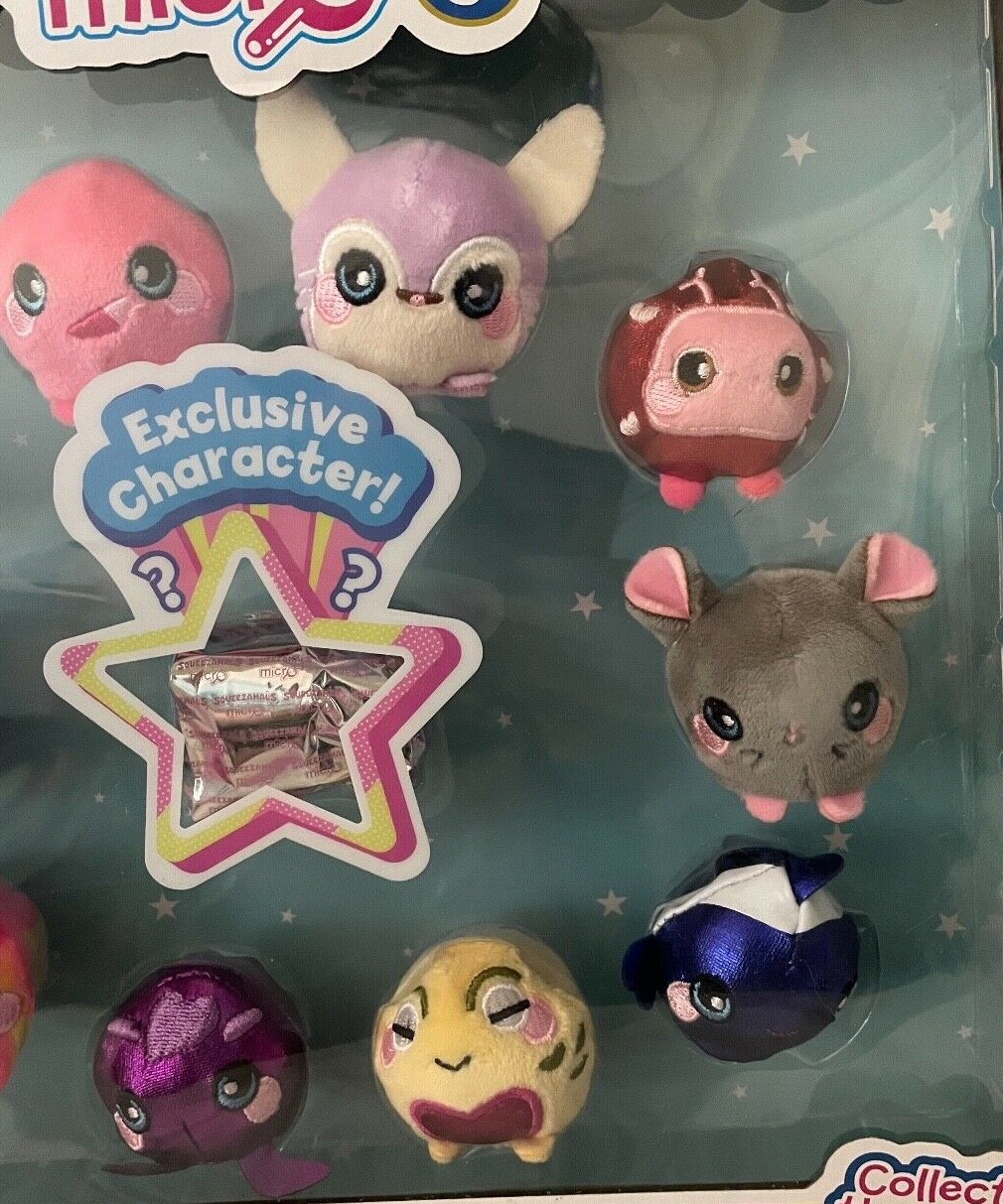Squeezamals Micro Series 3 Scented 11pieces Collect Them All Plush ...