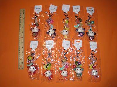 New ! Cute Monkey Key Chain Keychain Key Charm Backpack Charm Assorted ...