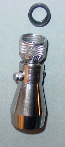 Shower Head Push Button Flow Control 2.4 GPM H2O Conservation Part ...