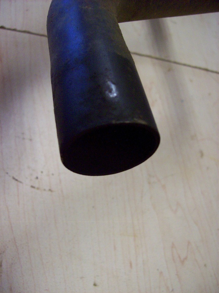 Farmall Cub IH underslung exhaust pipe for horizontal under hood ...