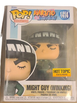 Funko Pop! (Naruto) - #1414 Might Guy (Winking) (Hot Topic Exclusive ...