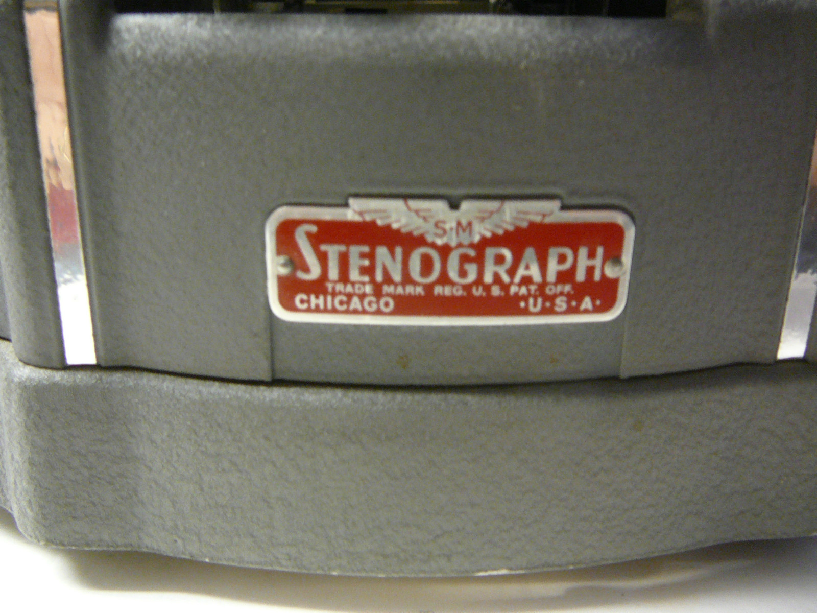 Vintage Stenograph Reporter Model Machine Chicago Stenographic Machines ...