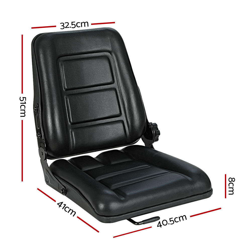 Universal Adjustable Tractor Seat with Backrest High Density Foam PU ...