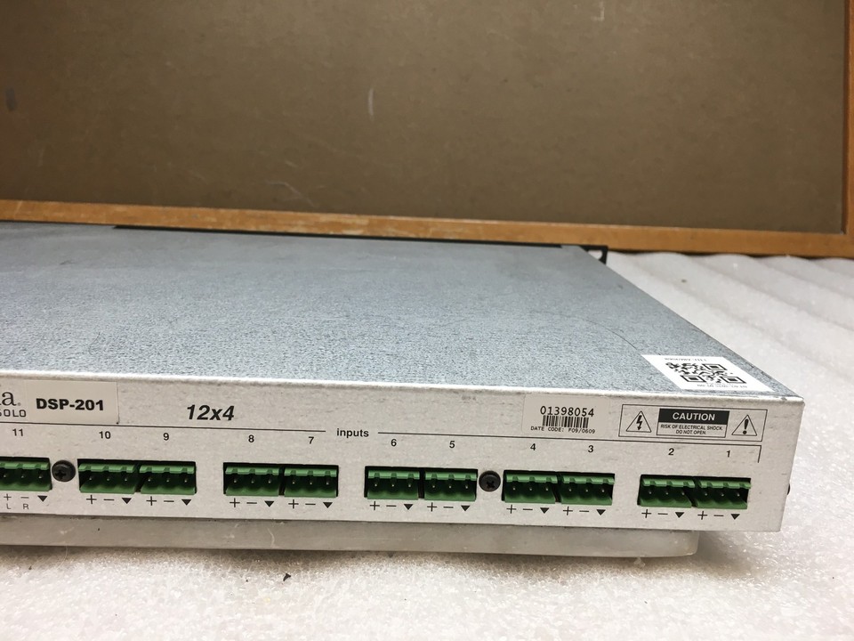 Biamp Systems Audia Solo 12 x 4 With Rack Ears | eBay