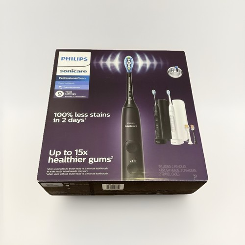 Philips Sonicare PROFESSIONAL Clean Electric Toothbrush 2 Pack Sealed ...