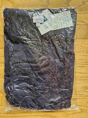 Lularoe NWT AVA Women Size XL Navy Blue V-neck Mutton Long Sleeve Dress ...