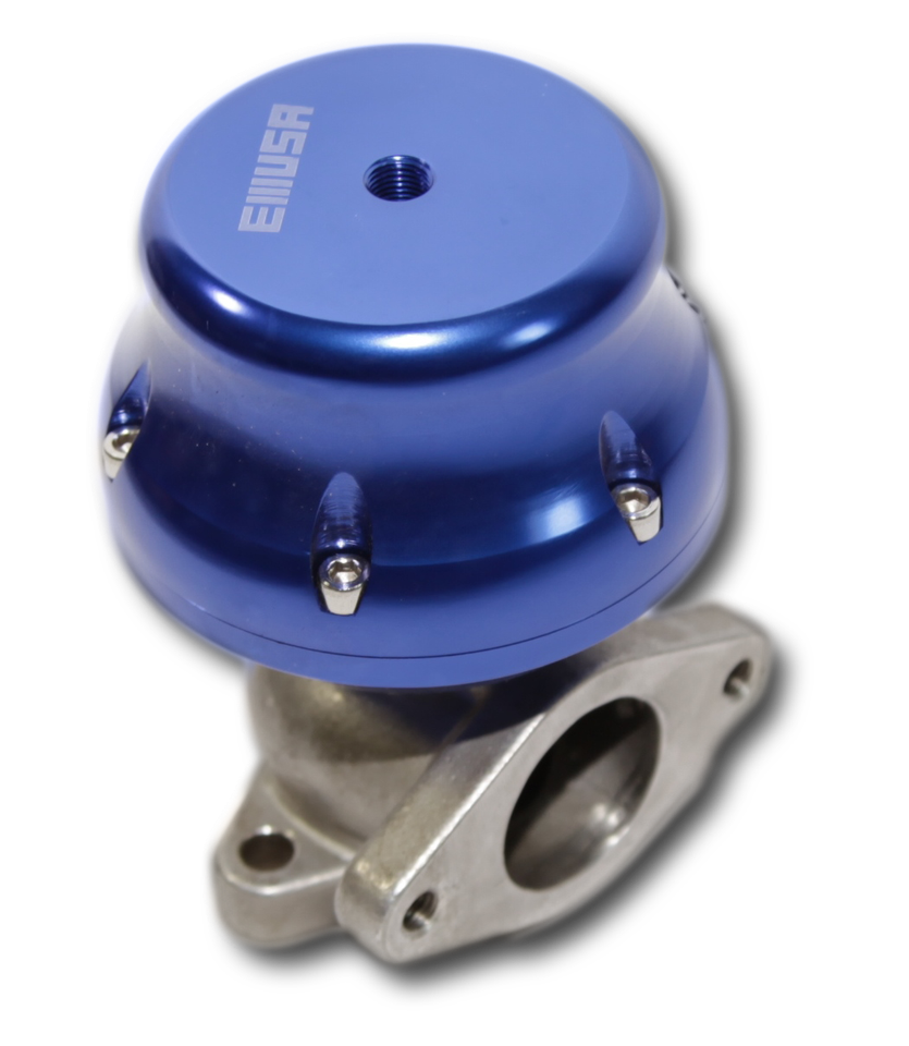 EMUSA Blue Adj. 38mm External Wastegate+Boost Controller+Type RS BOV+T3 ...