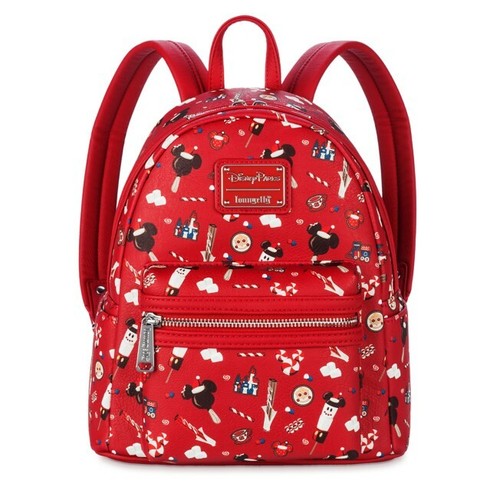 Disney Parks Christmas Holiday Snacks Loungefly Mini Backpack Bag NEW ...