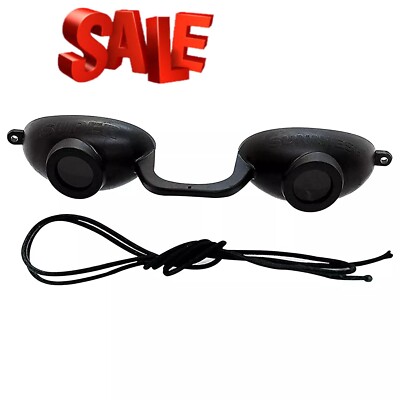 Flexible Sun Goggles Eye Protection UV Black Glasses Eyes Protect ...